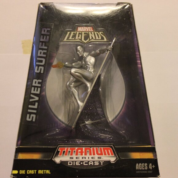 Marvel | Toys | Marvel Legends Silver Surfer Titanium Series Diecast ...